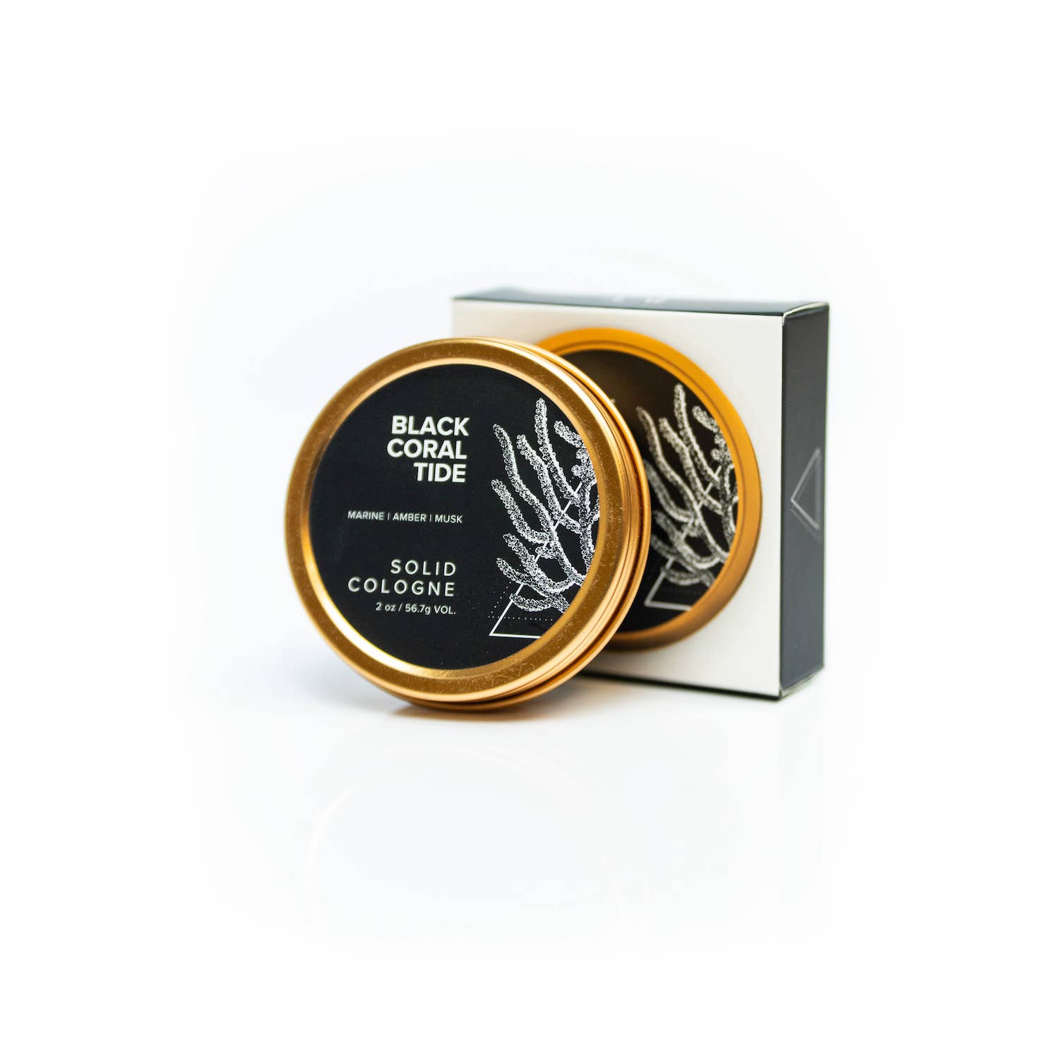 Men's Solid Cologne - Black Coral Tide – Three Painted Arrows
